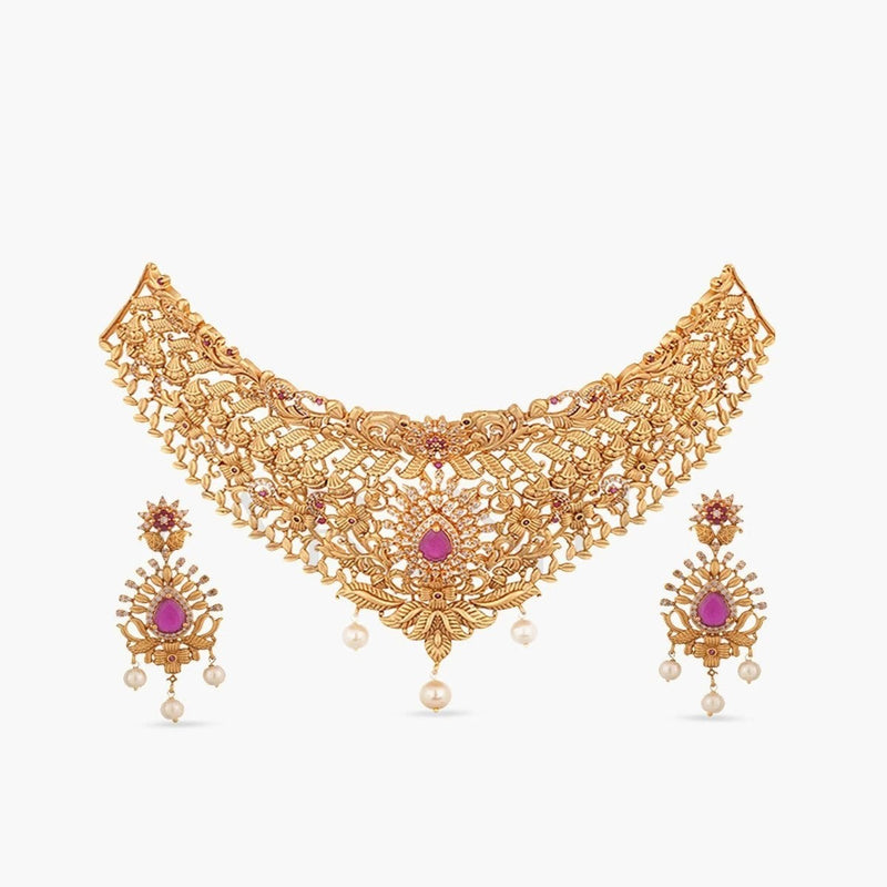Buy Indian Antique Choker Necklace - Shop Online at Tarinika