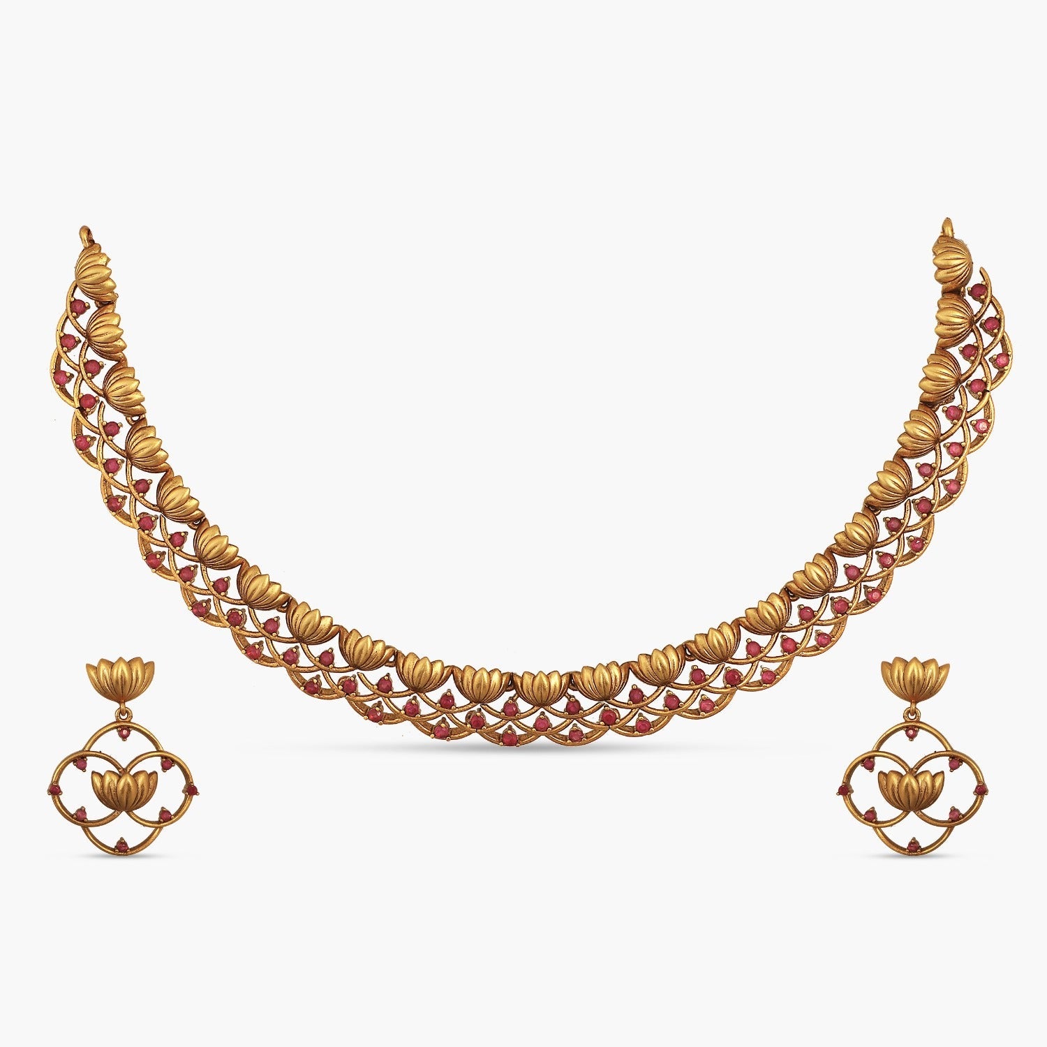 Gold lotus jewellery store